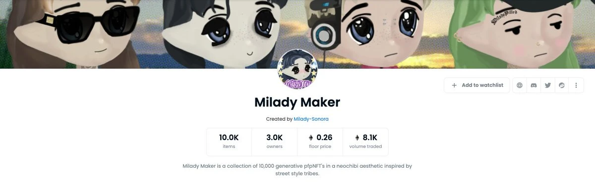 揭祕NFT系列Milady創始人：“邪教領袖”還是“加密文化塑造者”？ - Coincaso