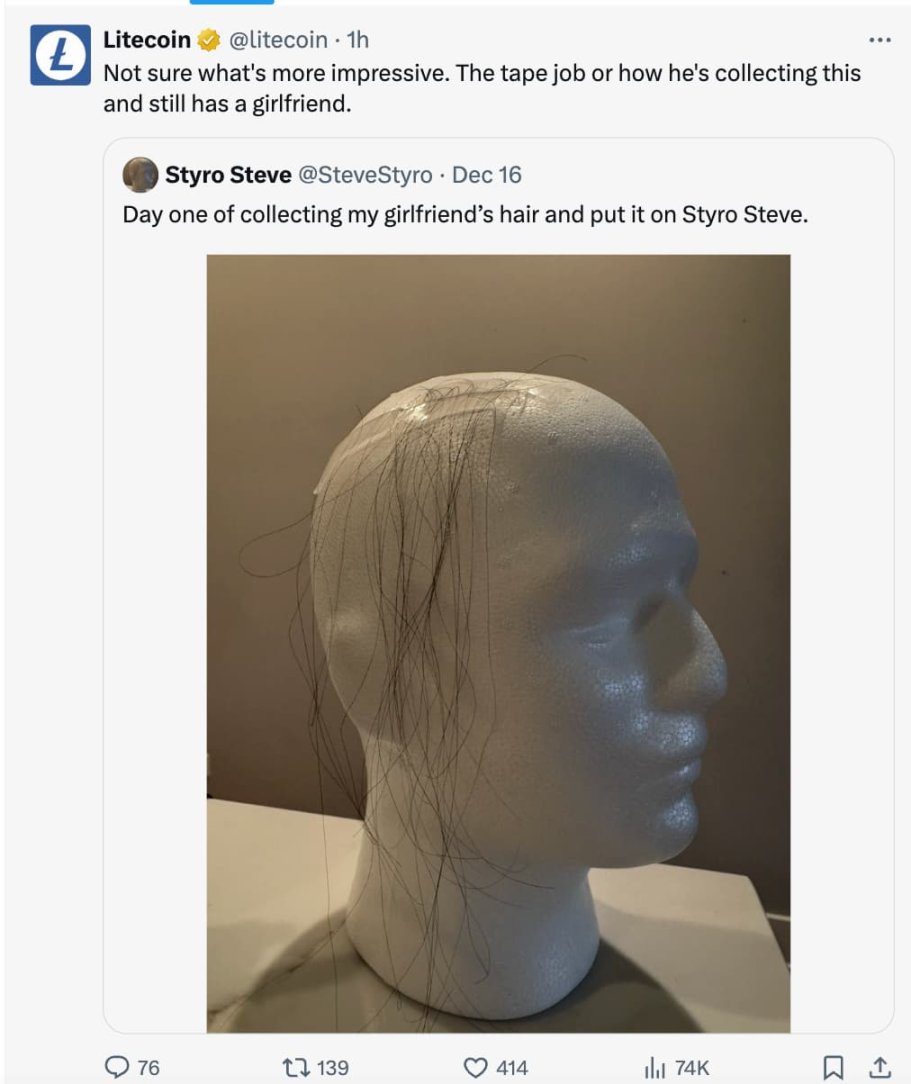 女友頭發收集大作战：當行為藝術遇上 Meme，兩天速通千萬市值 - Coincaso