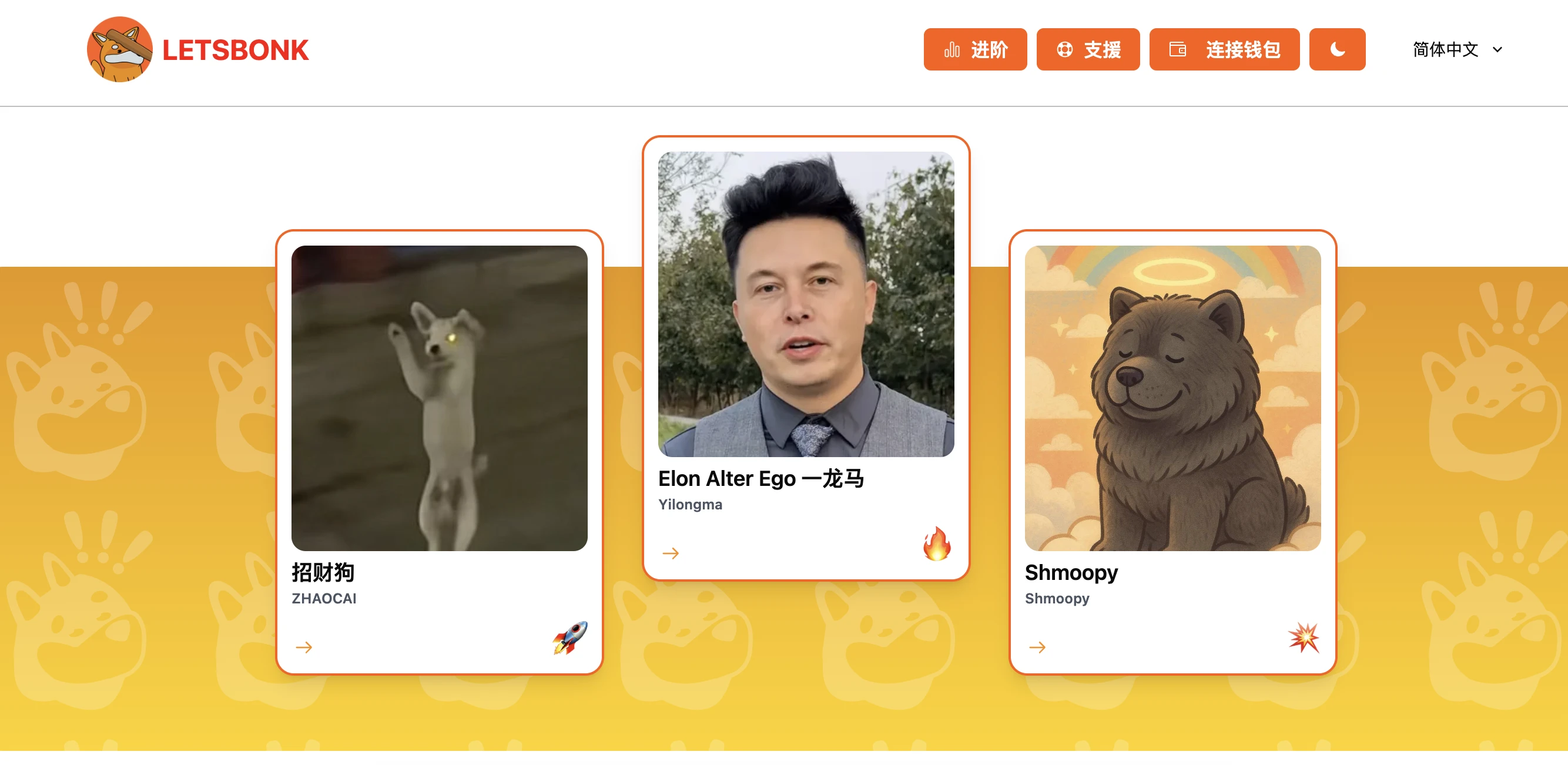 發幣新臺子Letsbonk.fun二度爆火，IKUN竟成為平臺最新頭牌？ - Coincaso